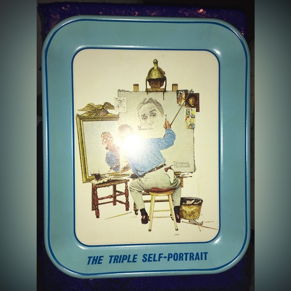 Norman Rockwell | Accents | Triple Portrait Tray | Poshmark